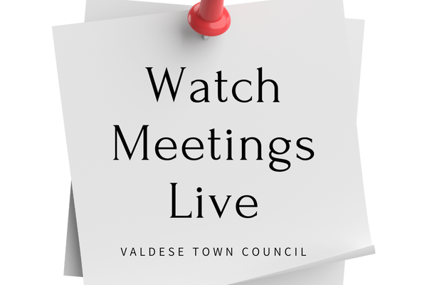Meetings & Agendas | Town of Valdese